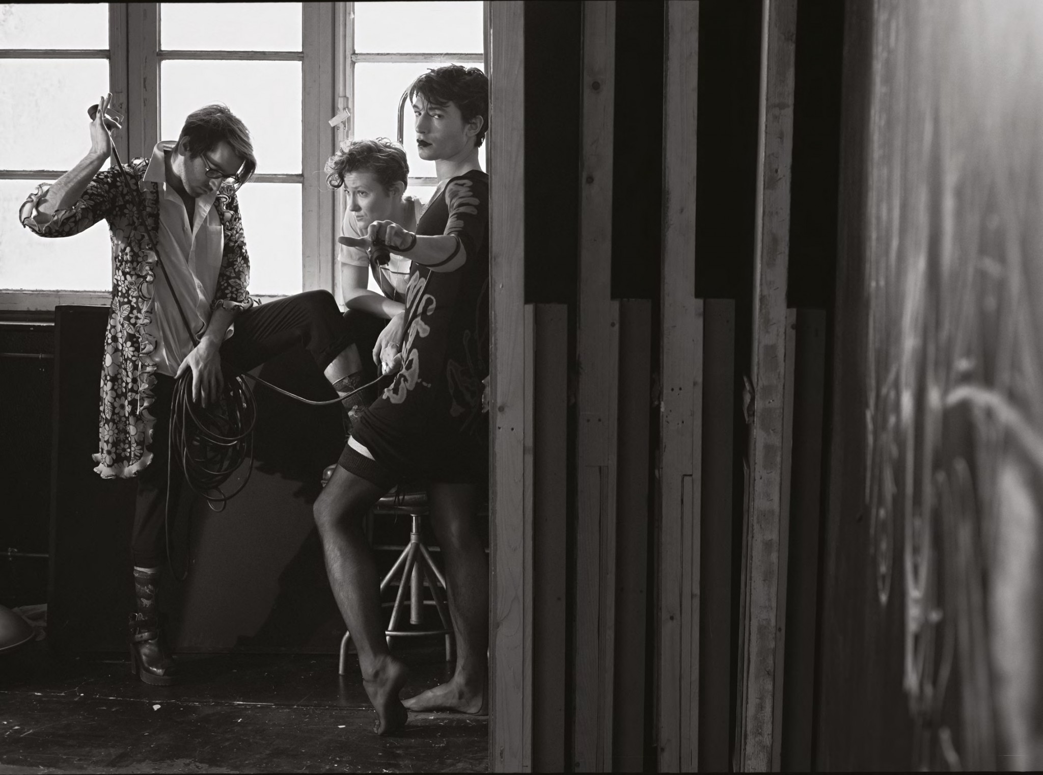 Glass speaks to the band Sons of an Illustrious Father - The Glass Magazine