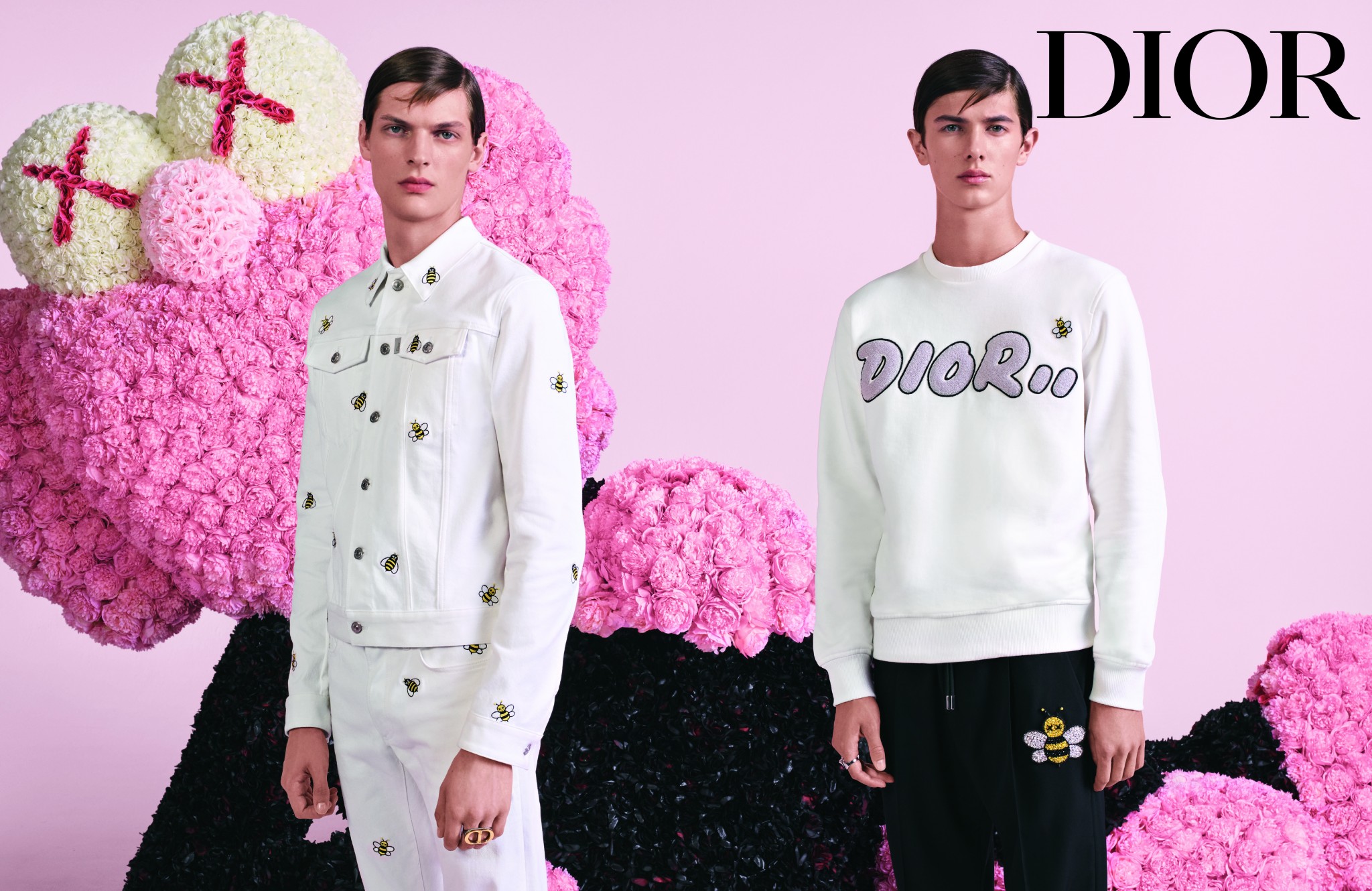 Kim Jones’ first Dior Men’s Advertising Campaign in collaboration with ...