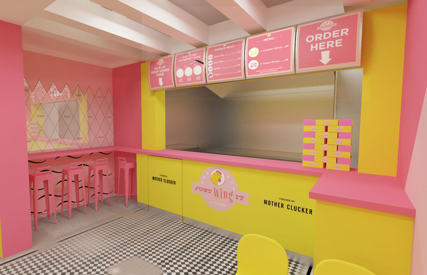 Benefit announces Just Wing It, a pop-up shop for foodie beauty lovers ...