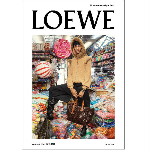 Loewe previews its AW19 campaign with a series of colour portraits in ...