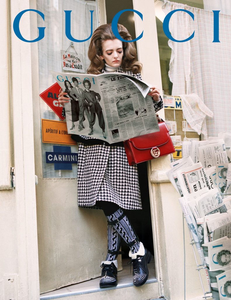 Gucci debuts new advertising campaign: #GucciPrêtÀPorter - The Glass ...