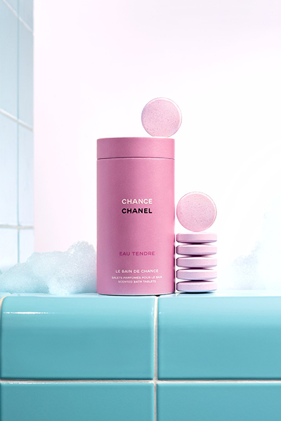 Chanel launches the Chance Eau Tendre Scented Bath Tablets - The Glass ...