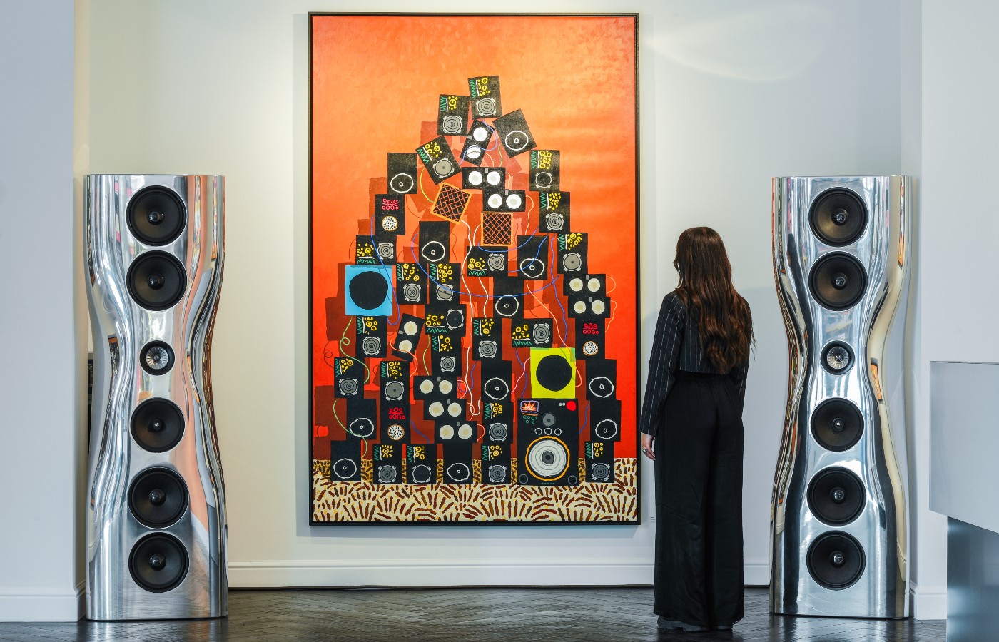 Glass chats to contemporary artist Cooper at his debut exhibition in ...