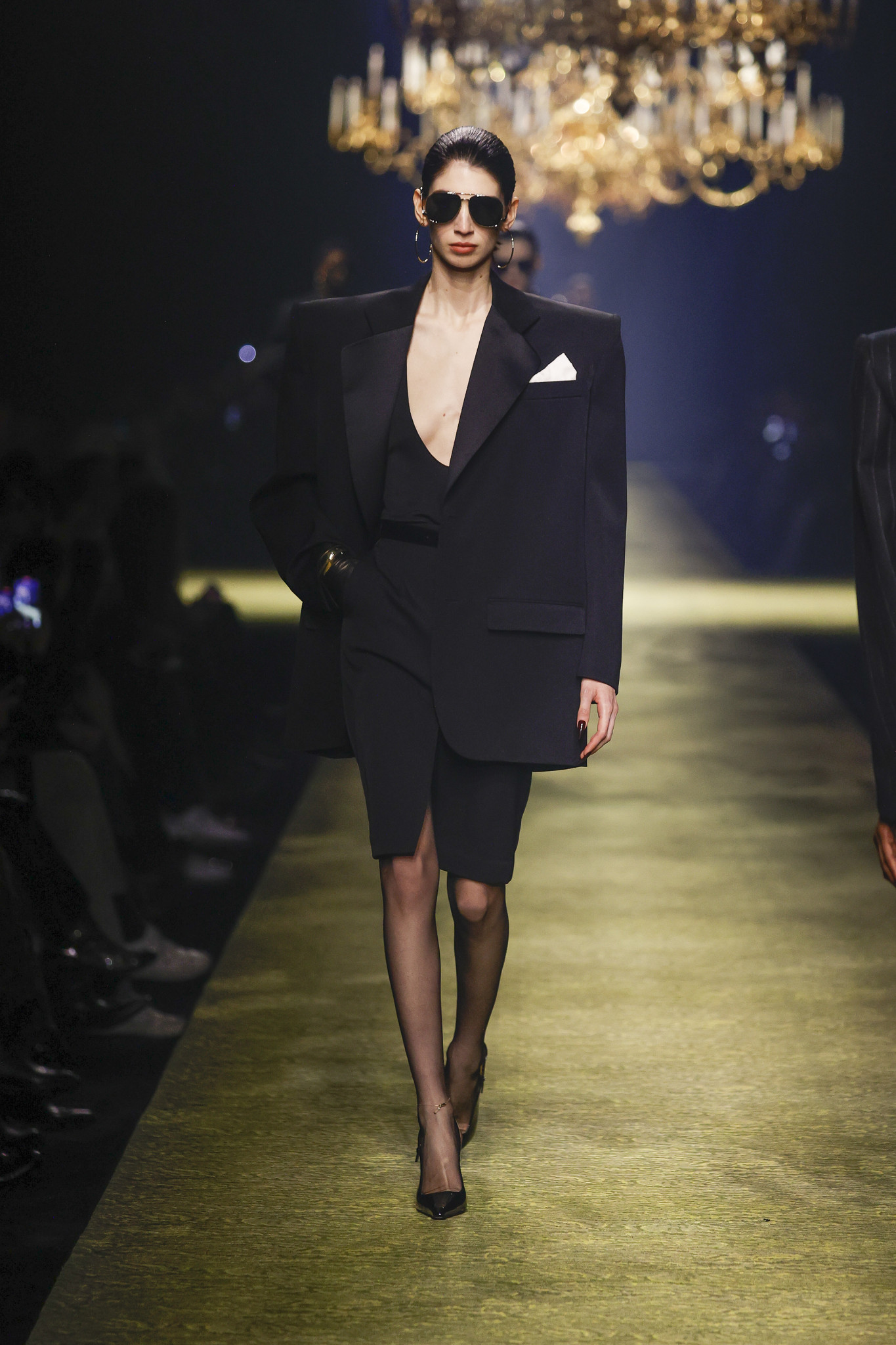 PFW AW23: Saint Laurent by Anthony Vaccarello - The Glass Magazine
