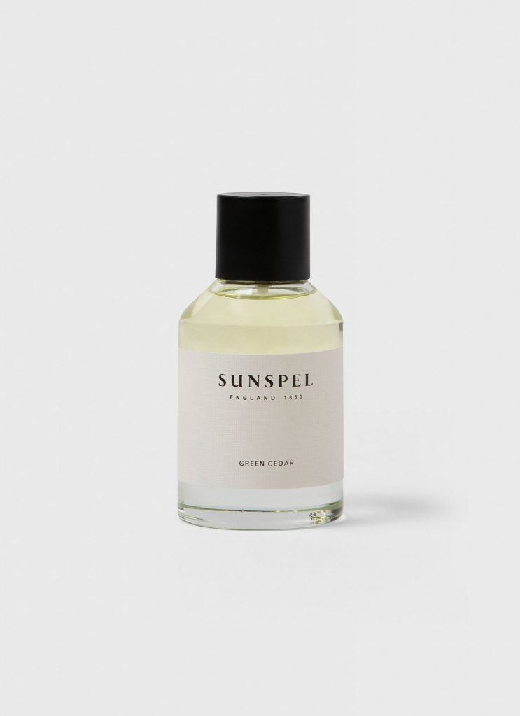 Sunspel launches fourth fragrance Green Cedar - The Glass Magazine