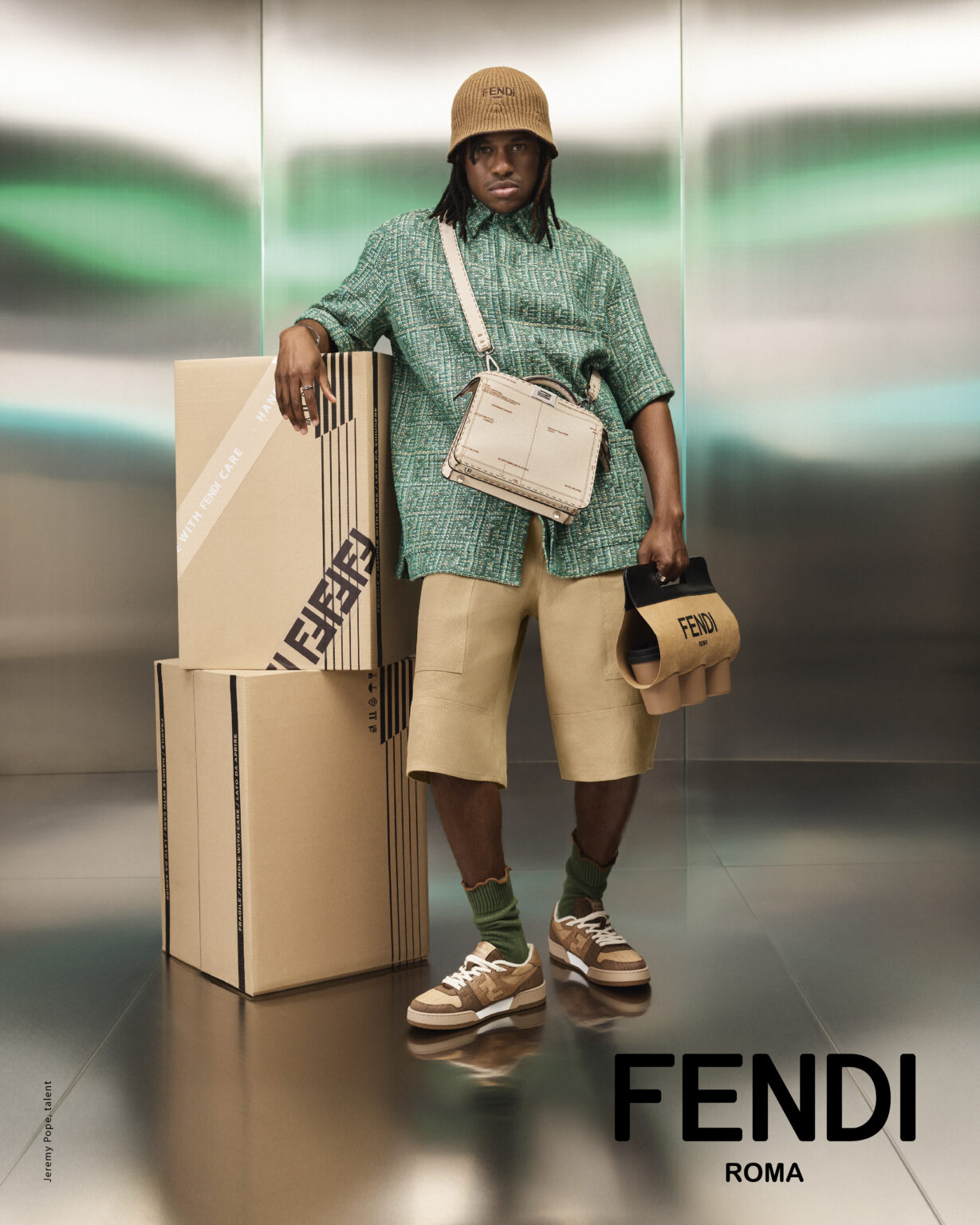 Fendi focus on factory innovation in SS24 menswear campaign - The Glass ...