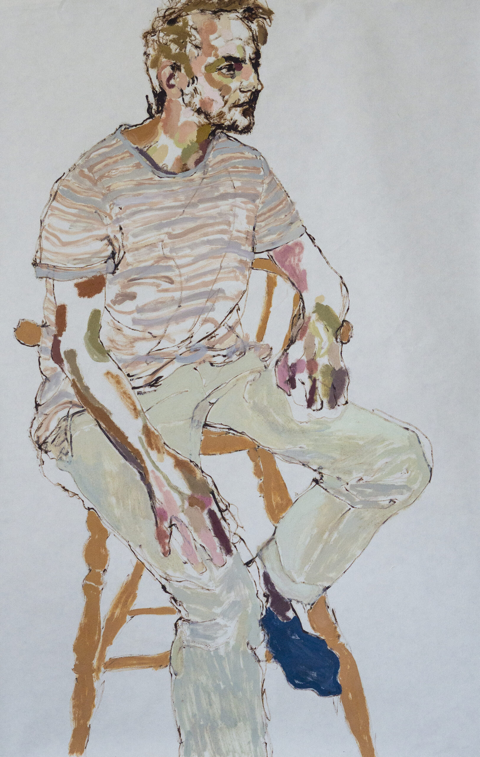 Glass delves into portraiture with Sky Arts Portrait Artist of the Year, Morag Caister - The ...