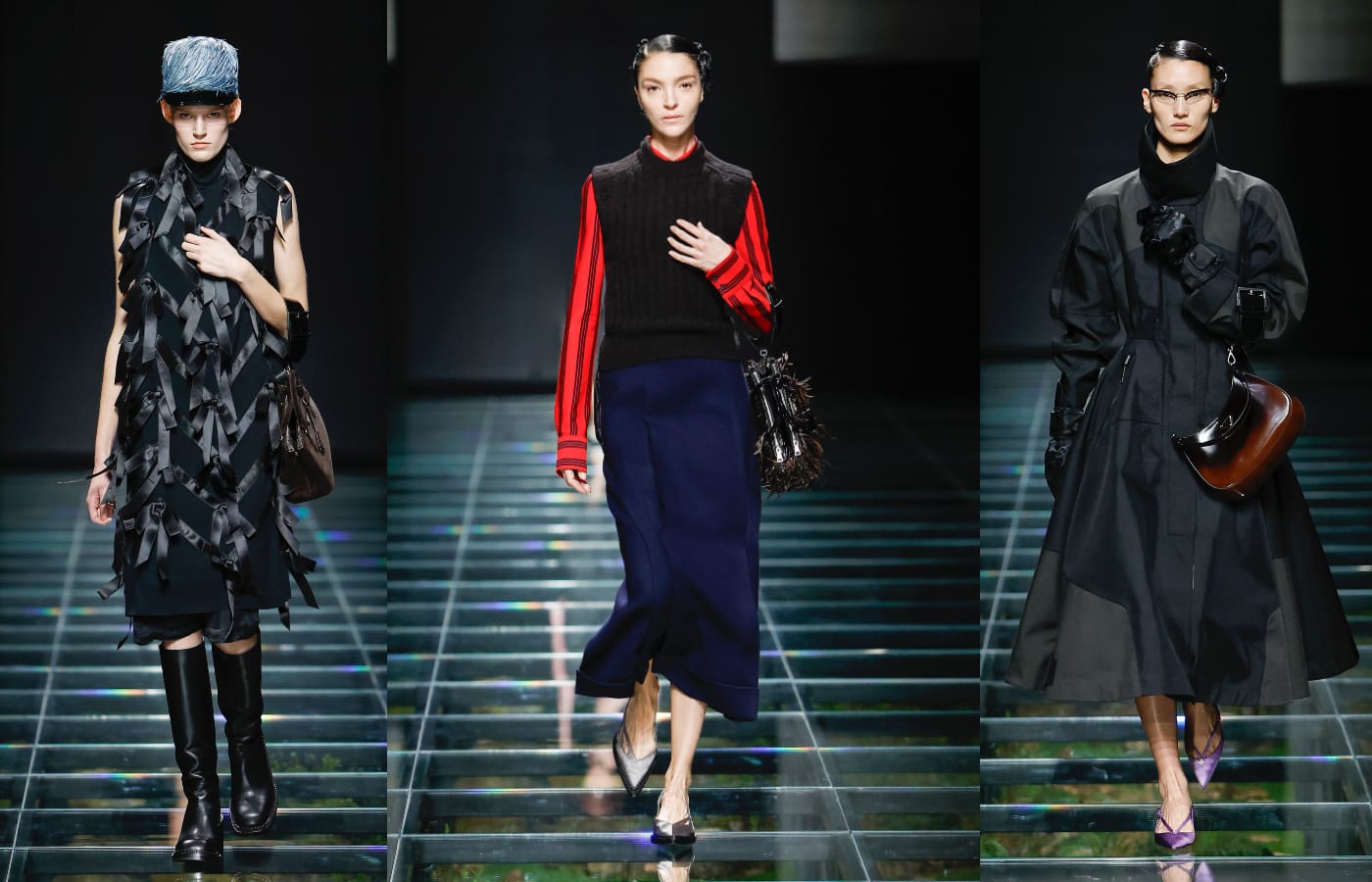 MFW AW24: Prada - The Glass Magazine