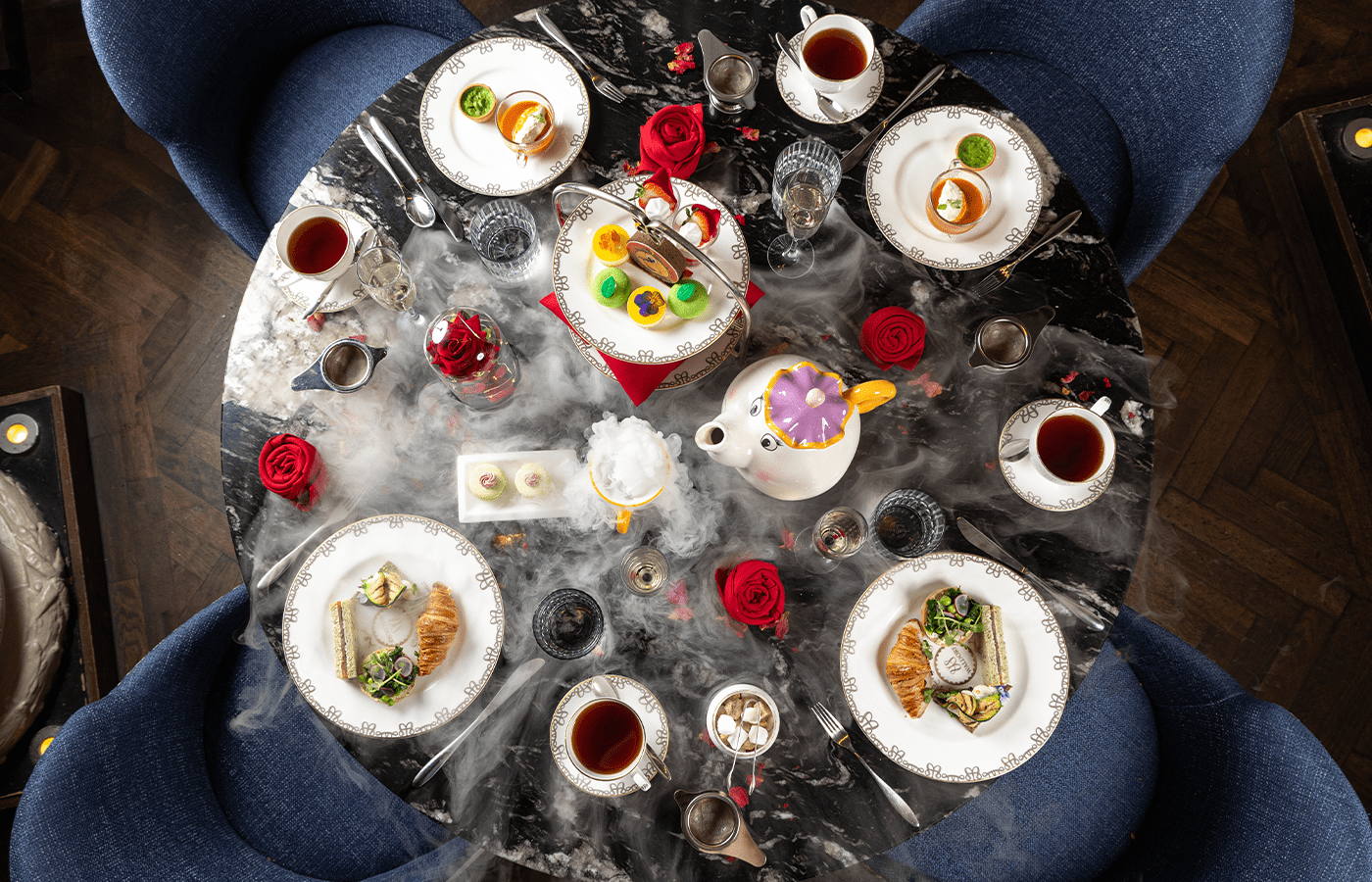 Glass indulges in Be Our Guest: The Enchanted Rose Afternoon Tea at The ...