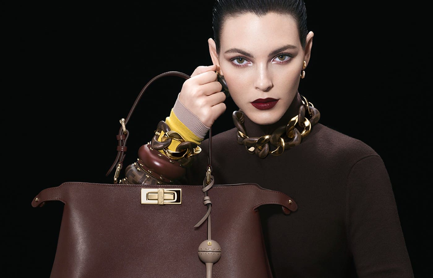 Fendi projects sculpted elegance with its AW24 campaign - The Glass ...