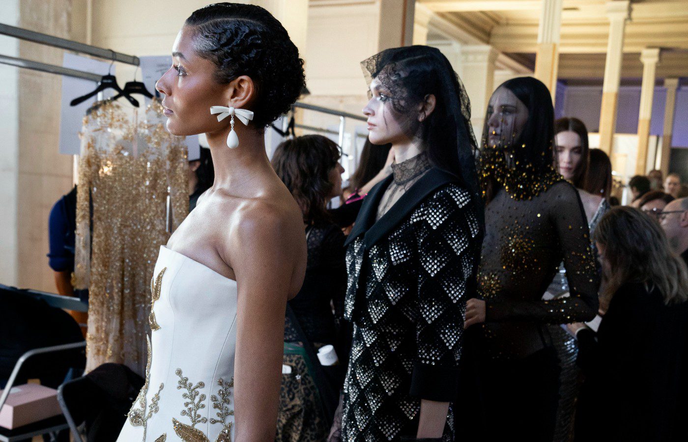 Glass goes backstage at Georges Hobeika SS25 Couture show - The Glass ...
