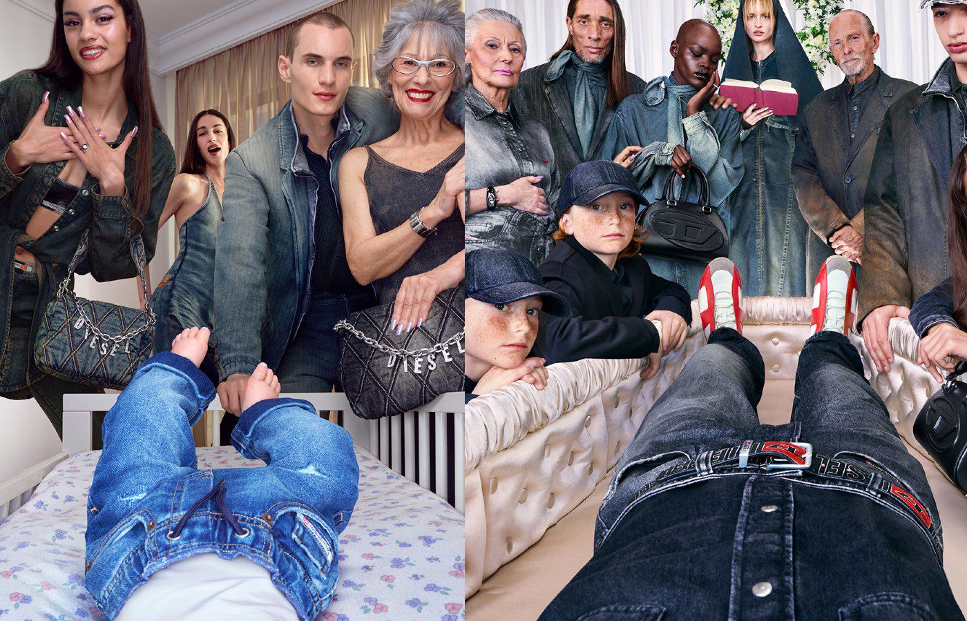Diesel’s AW25 denim campaign spans a lifetime - The Glass Magazine
